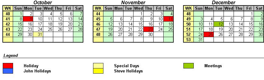 OfficeHelp Macro 00037 Traditional Calendars For Excel